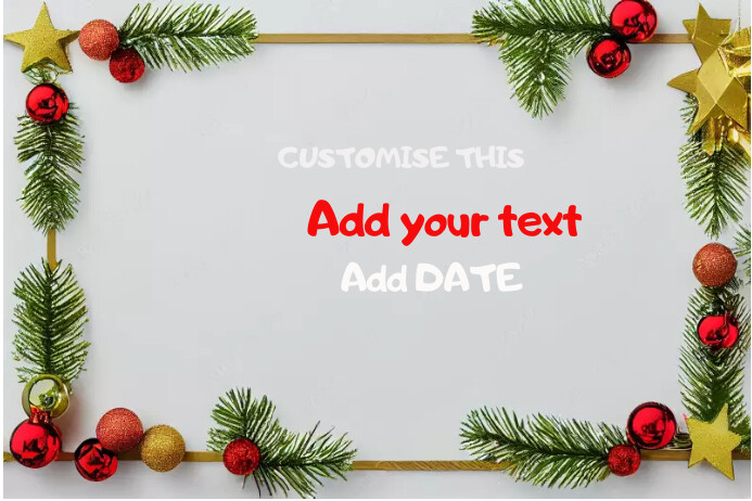 christmas background Template | PosterMyWall