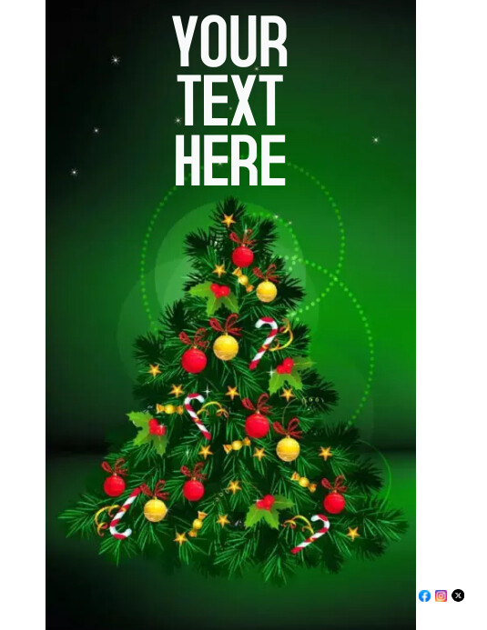 Christmas Background Template | PosterMyWall