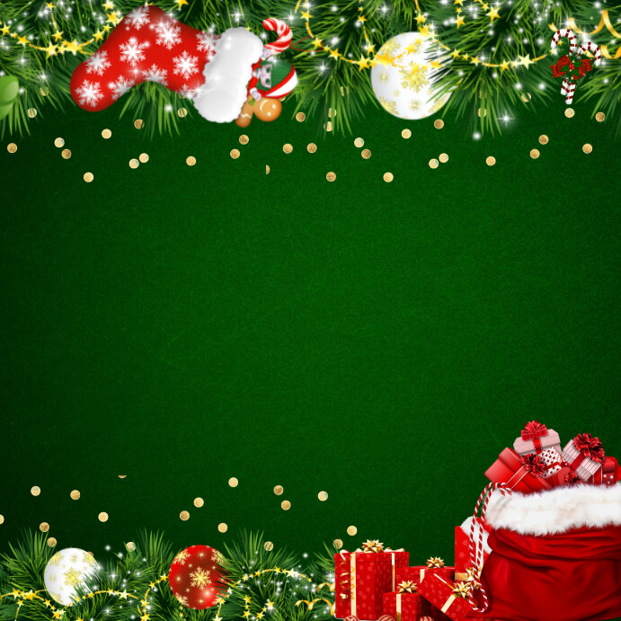 Christmas Background Template | PosterMyWall