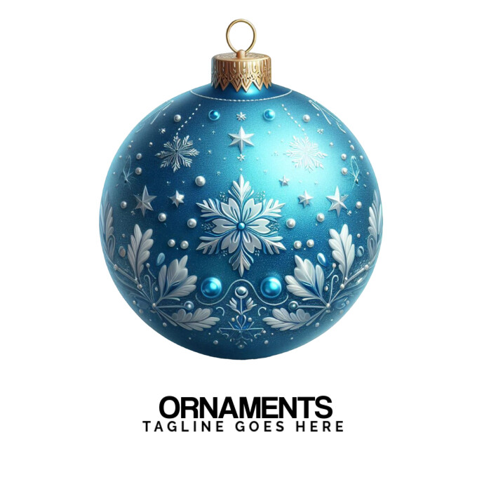Christmas Ball Logo Template | PosterMyWall