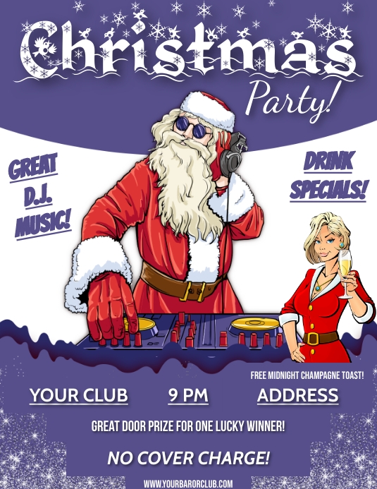 Copy of CHRISTMAS BAR PARTY | PosterMyWall