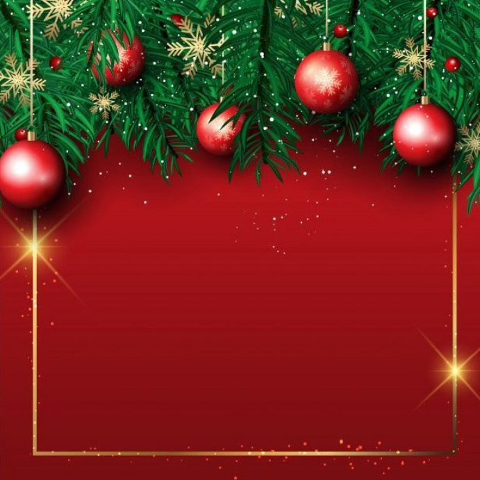 Christmas Border Frame Template | PosterMyWall