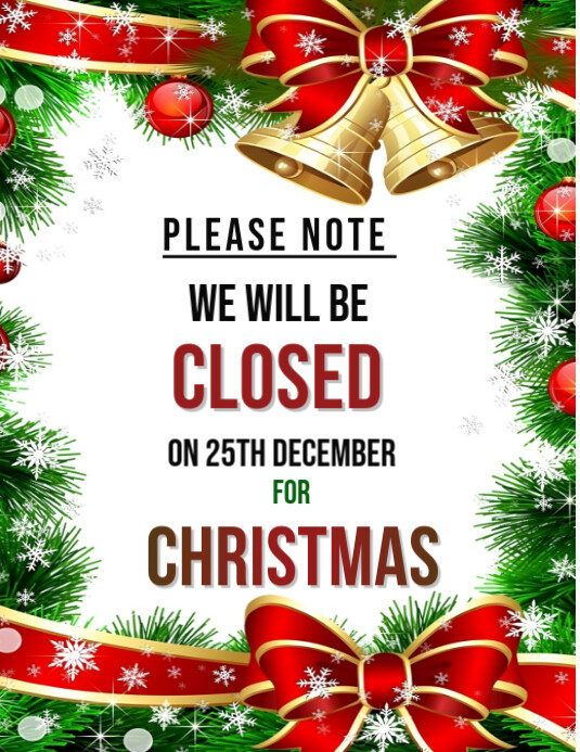 Christmas break Template | PosterMyWall