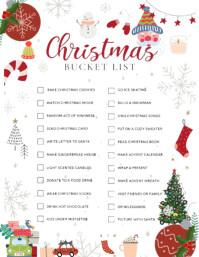 Christmas Bucket List Template | PosterMyWall