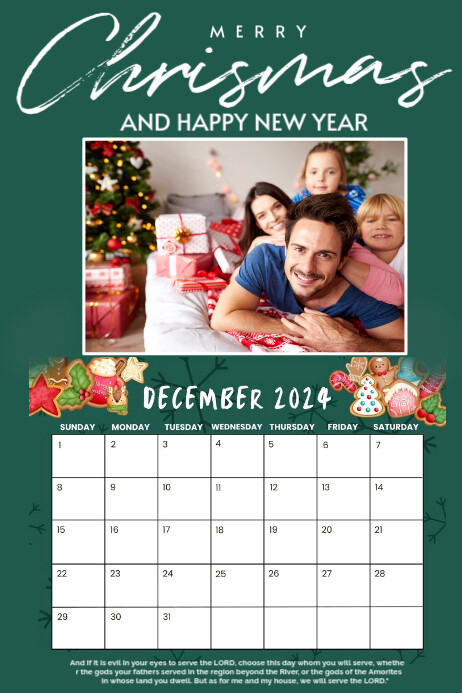 Copy of Christmas calender | PosterMyWall