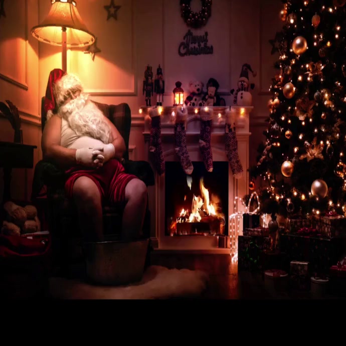 Copy of Christmas candle background video | PosterMyWall