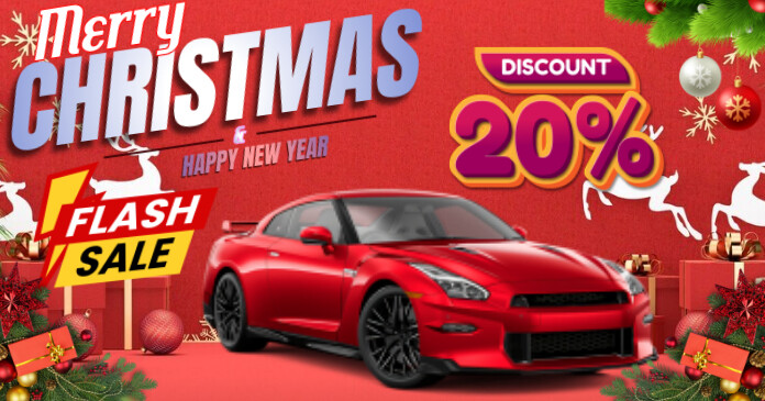 Copy of Christmas Car Promo | PosterMyWall