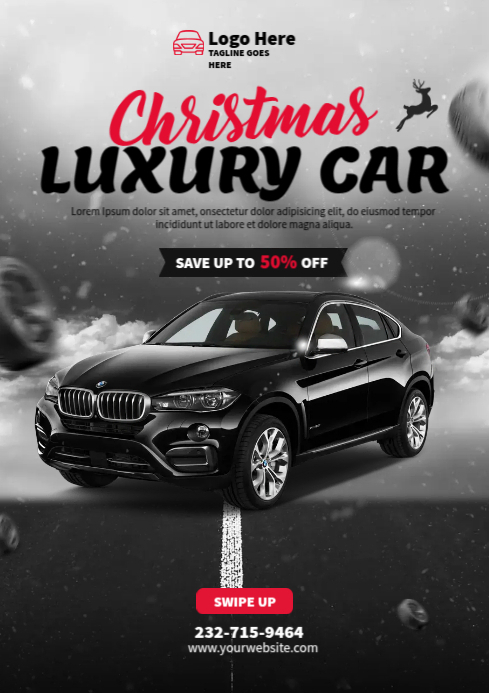 Copy of Christmas Car Sale Poster | PosterMyWall