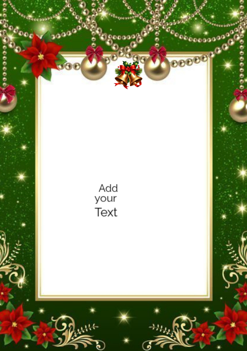 Christmas card background Template | PosterMyWall