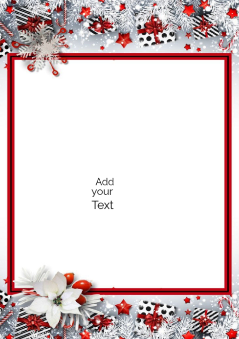 Christmas card background Template | PosterMyWall