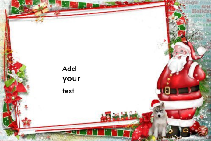 Christmas card background Template | PosterMyWall