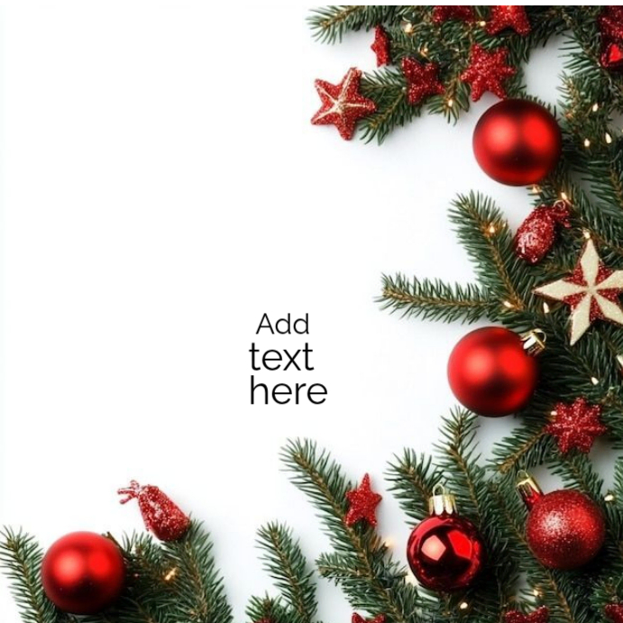 Christmas card background Template | PosterMyWall