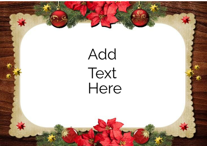 Christmas card background Template | PosterMyWall