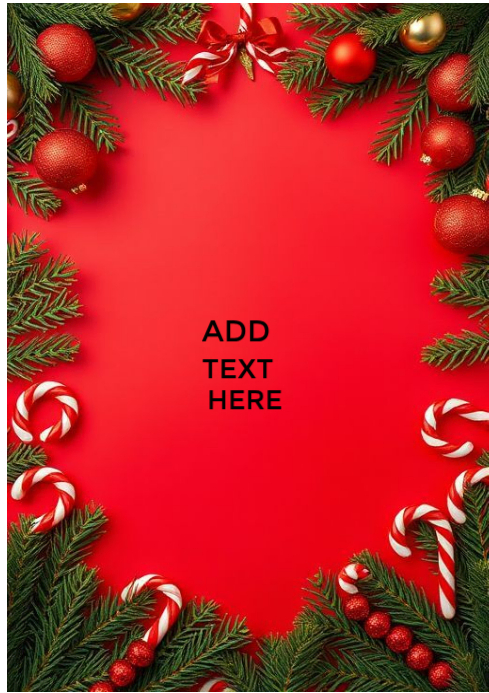 Christmas card background Template | PosterMyWall
