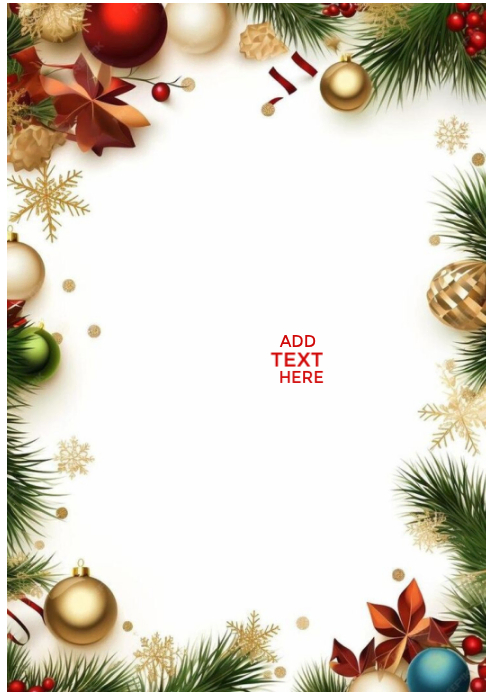 Christmas card background Template | PosterMyWall