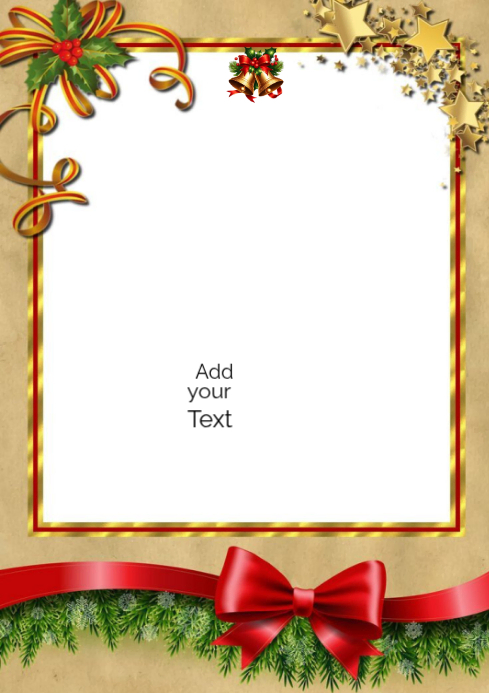 Christmas card background Template | PosterMyWall