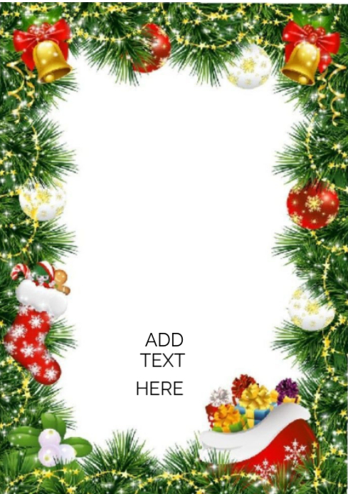 Christmas card background Template | PosterMyWall