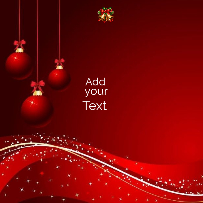 Christmas card background Template | PosterMyWall