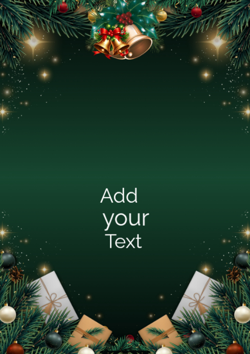 Christmas card background Template | PosterMyWall