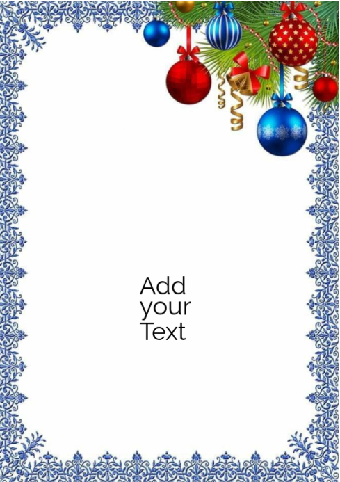 Christmas card background Template | PosterMyWall