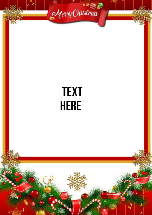 Christmas card background Template | PosterMyWall