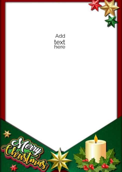 Christmas card background Template | PosterMyWall