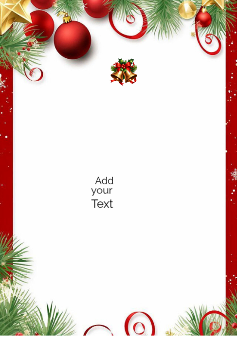 Christmas card background Template | PosterMyWall
