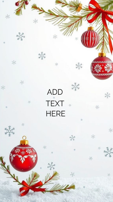 Christmas card background Template | PosterMyWall