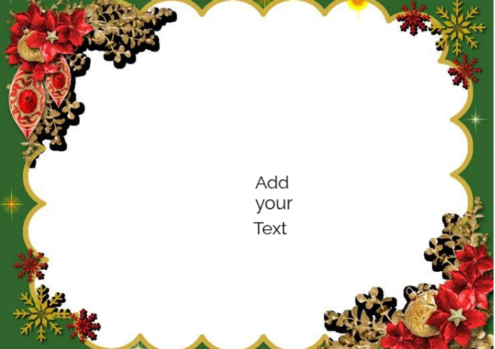 Christmas card background Template | PosterMyWall