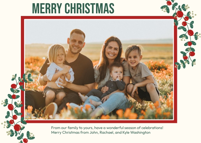 Christmas Card Template | PosterMyWall