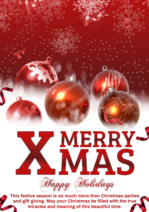 Christmas card Template | PosterMyWall