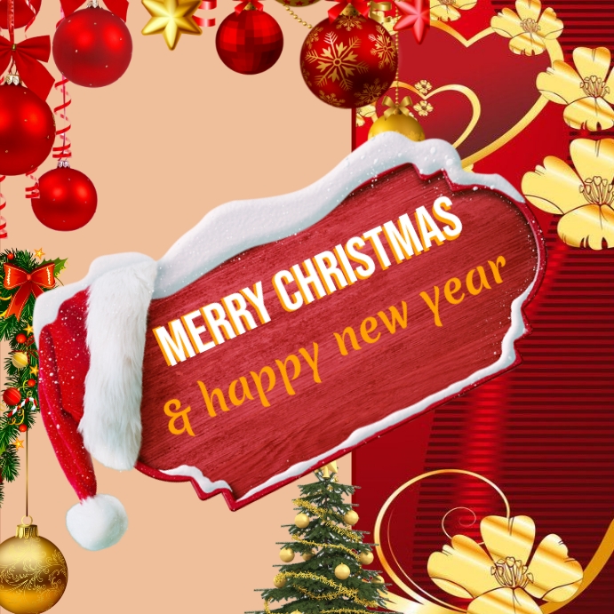 CHRISTMAS CARD Template | PosterMyWall