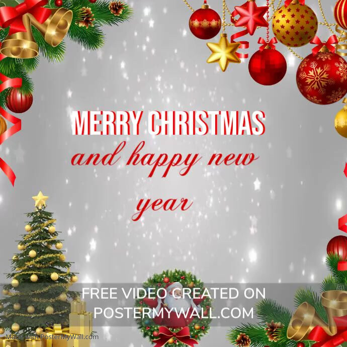 CHRISTMAS CARD Template | PosterMyWall