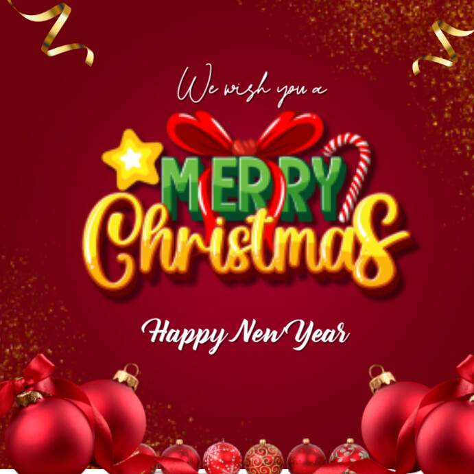 Christmas card design template | PosterMyWall