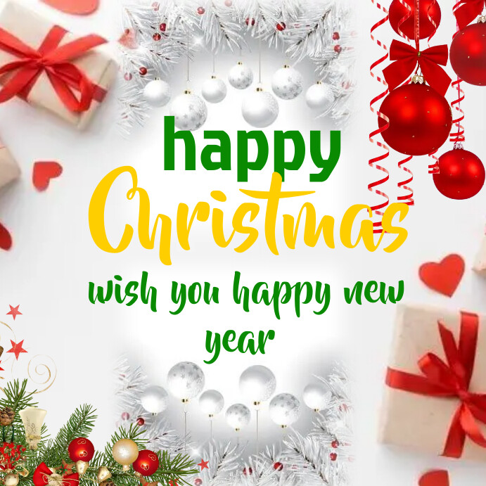 CHRISTMAS CARD Template | PosterMyWall