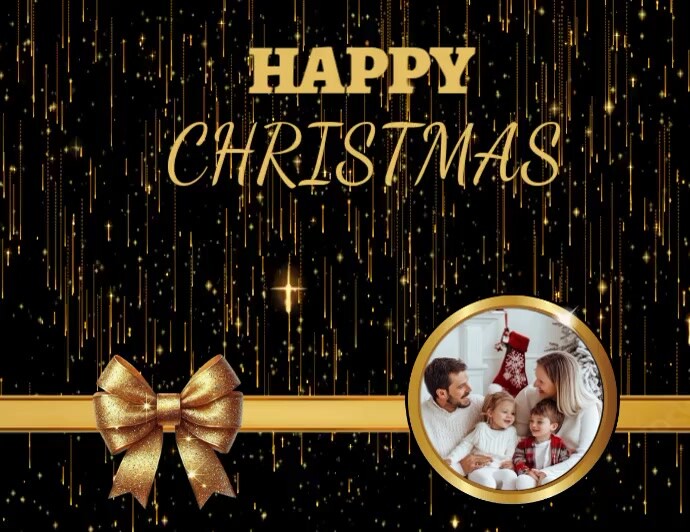 Copy of Christmas card design template | PosterMyWall