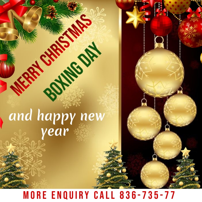 CHRISTMAS CARD Template | PosterMyWall