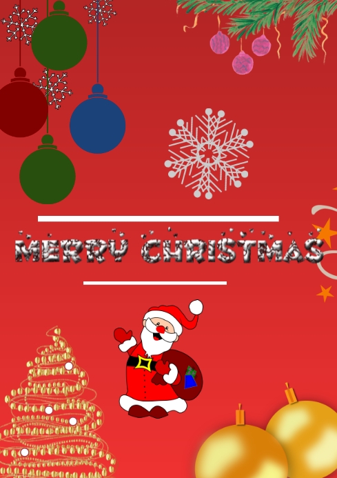 Christmas card Template | PosterMyWall