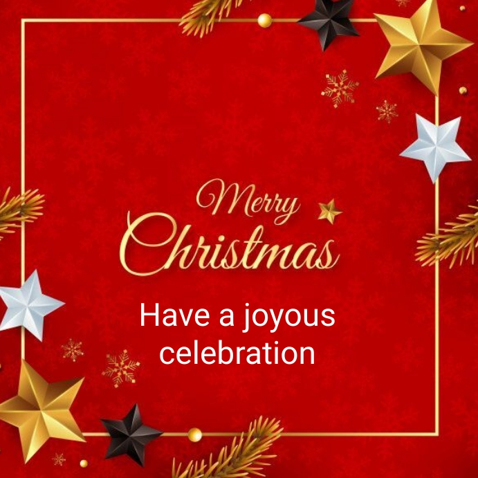 Christmas card Template | PosterMyWall