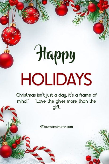 christmas card Template | PosterMyWall