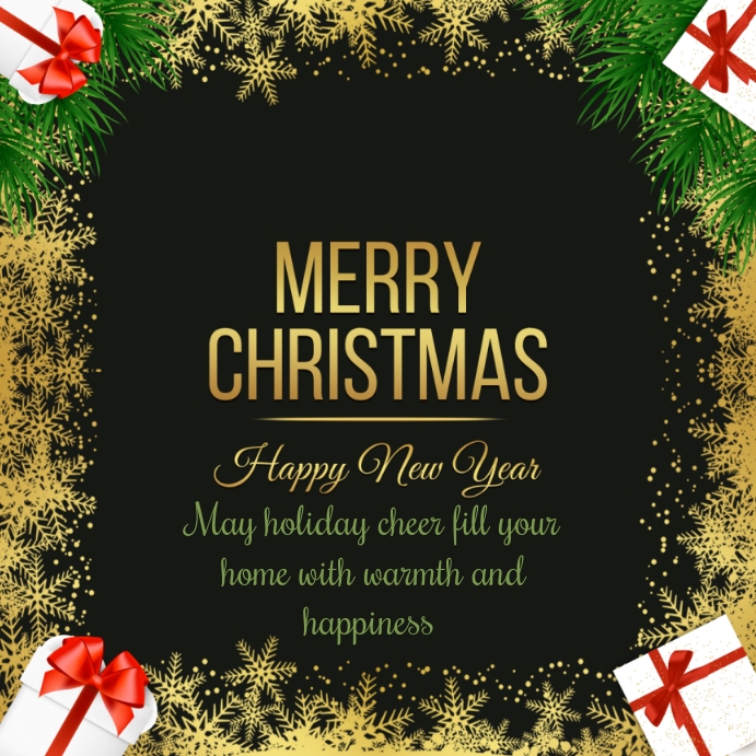 Christmas card Template | PosterMyWall