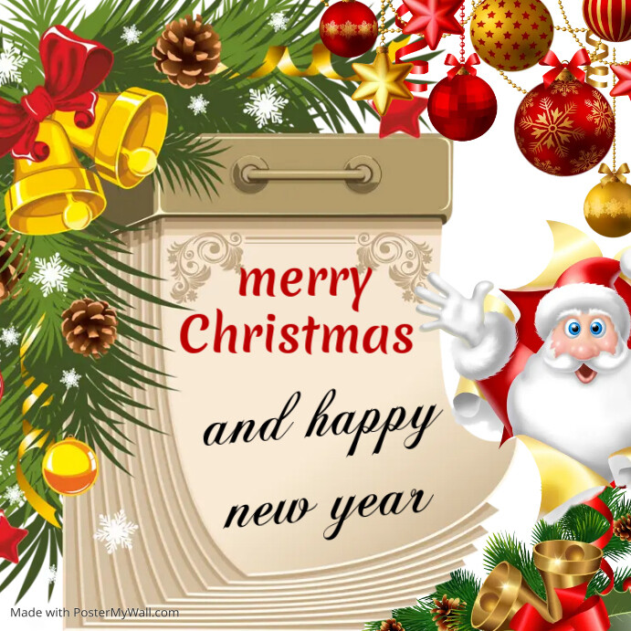 CHRISTMAS CARD Template | PosterMyWall