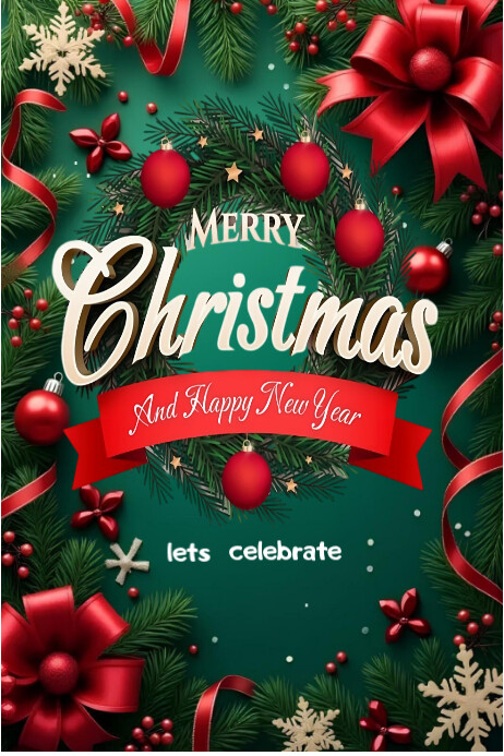 Christmas card Template | PosterMyWall