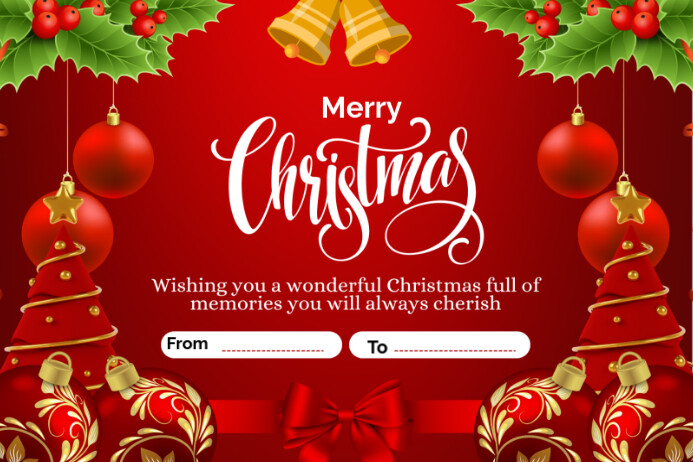 christmas card design template | PosterMyWall