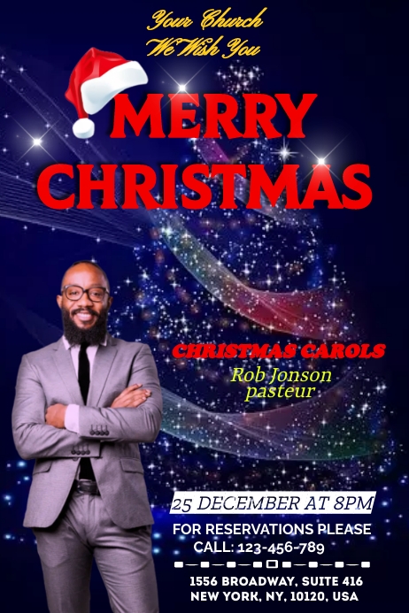 Christmas card Template | PosterMyWall