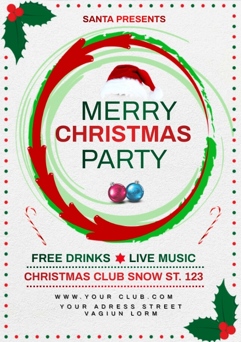 Christmas card Template | PosterMyWall