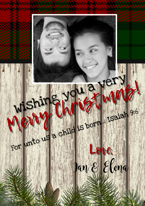 Christmas Card Template | PosterMyWall