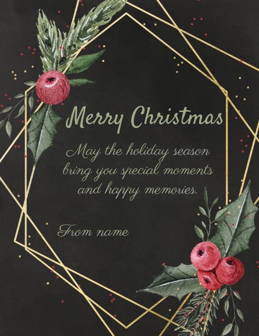 Christmas Card Template | PosterMyWall