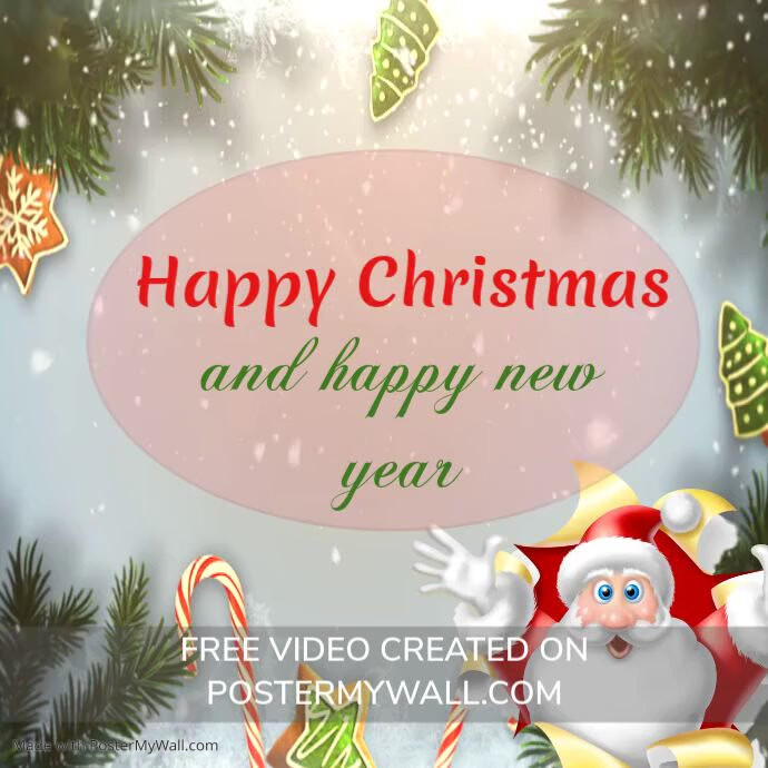 CHRISTMAS CARD Template | PosterMyWall