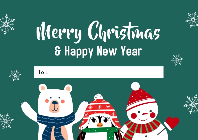 Christmas Card Template | PosterMyWall